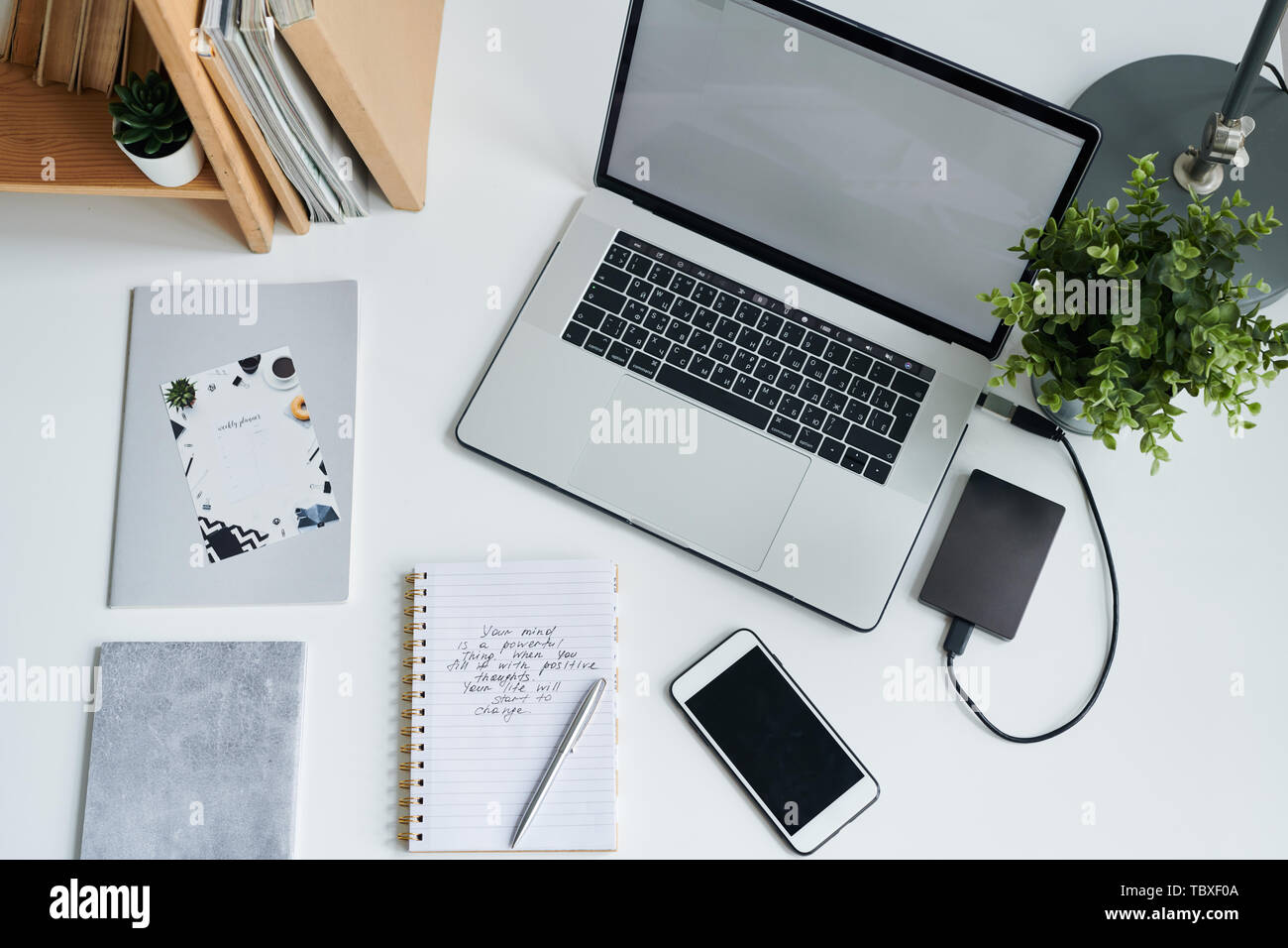 Supplies for work Stock Photo - Alamy