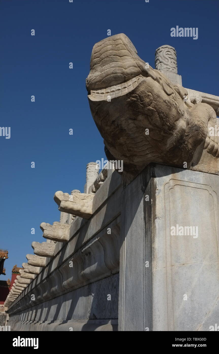 Building materials of the National Palace Museum in Beijing Stock Photo ...