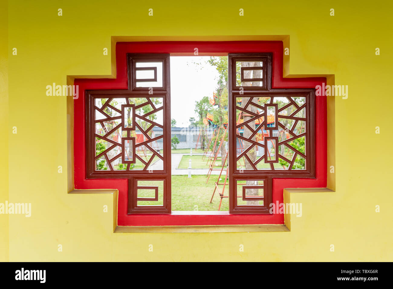 Chinese Flower Window of Confucius Cultural City, Suixi County ...