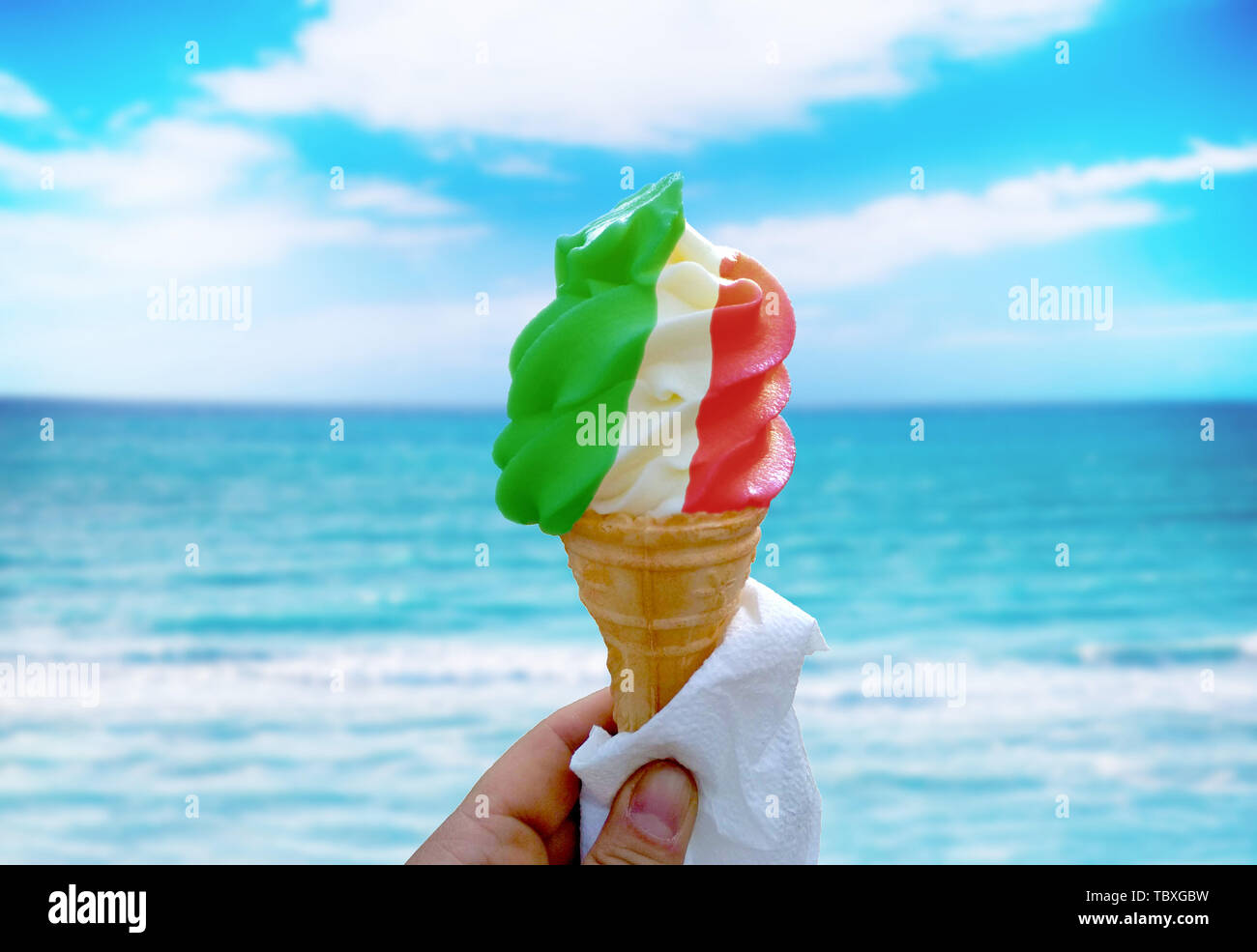 Italy gelato traditional colours hi-res stock photography and images ...