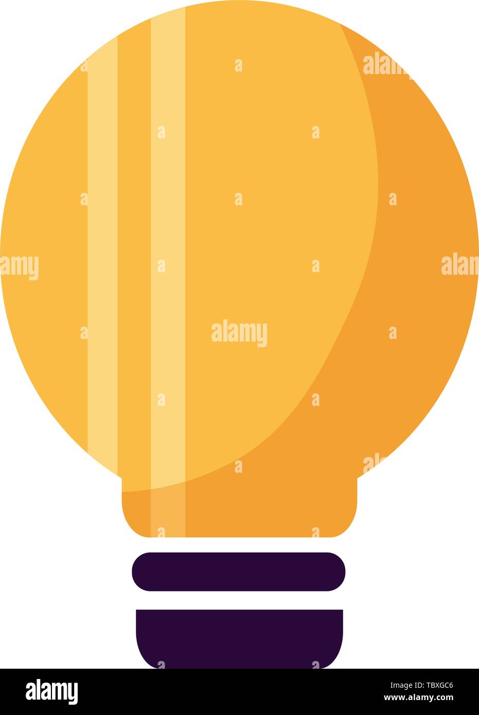 light bulb energy power icon Stock Vector Image & Art - Alamy