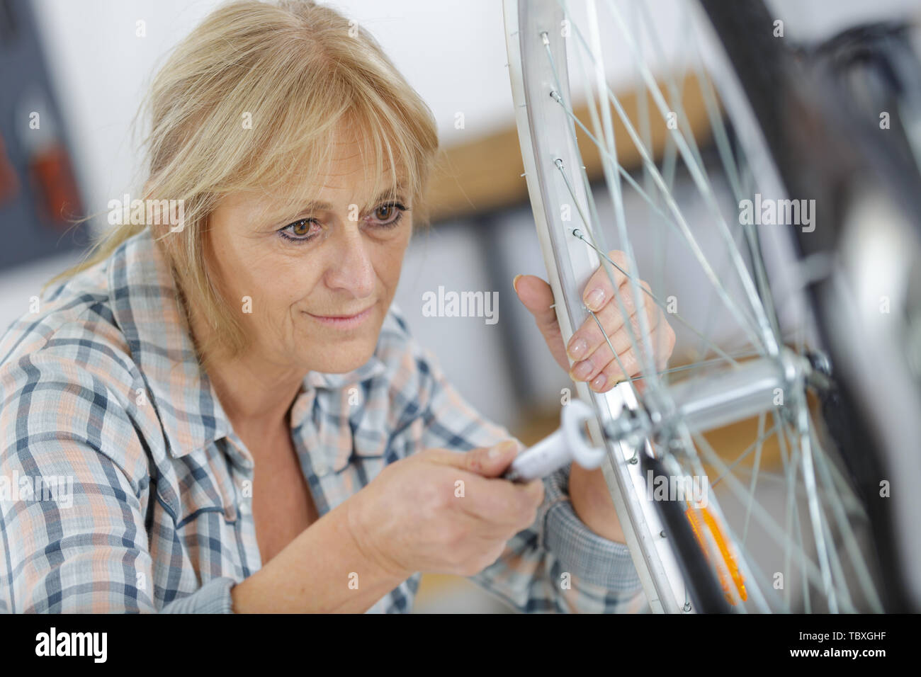 European bike shop design hi-res stock photography and images - Alamy