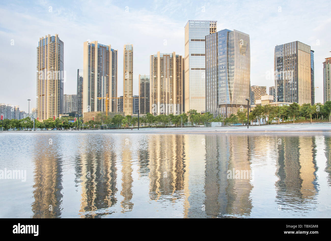 Scenery of Shenzhen Urban Building Stock Photo - Alamy