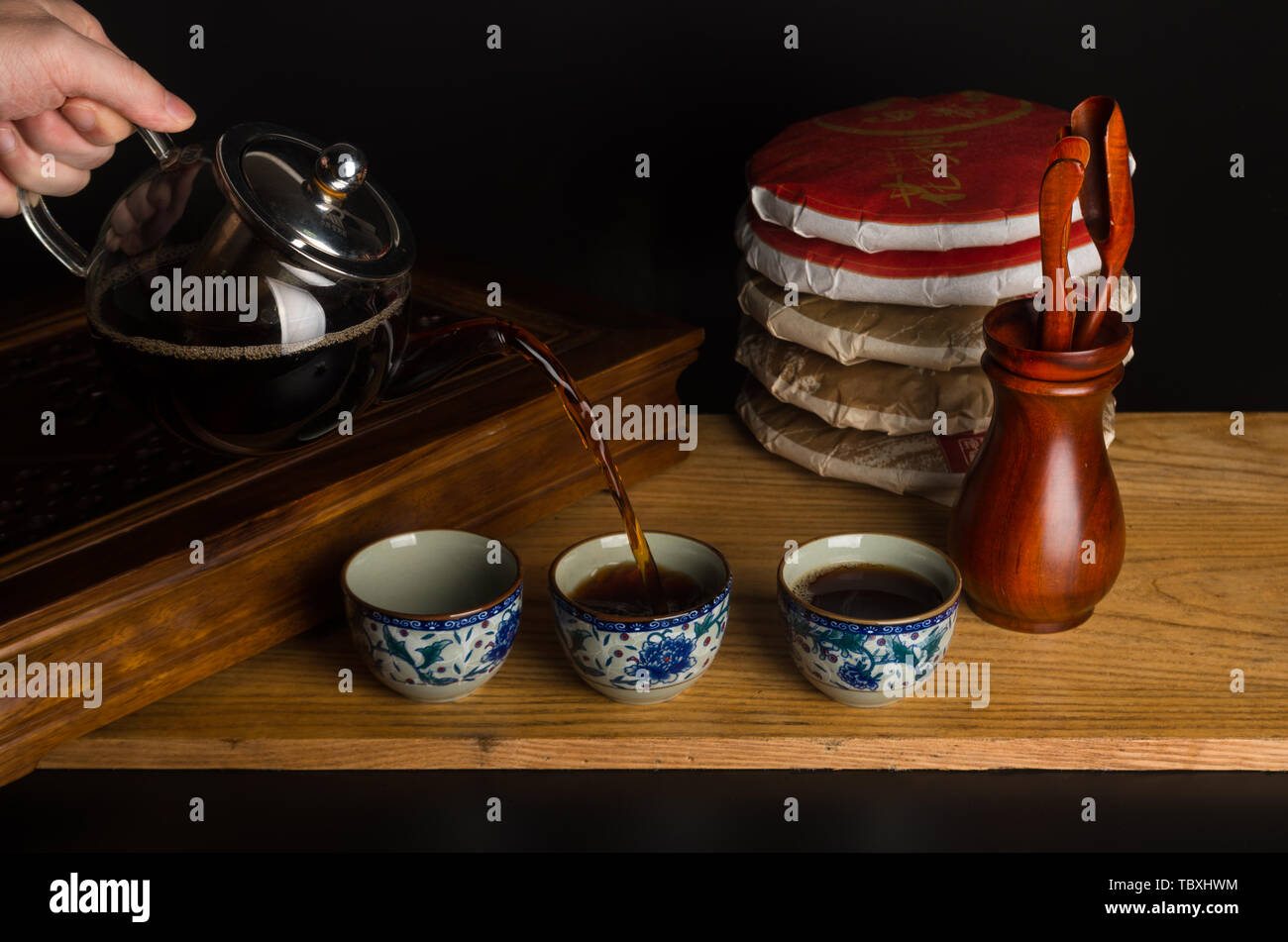 Make the tea Stock Photo - Alamy