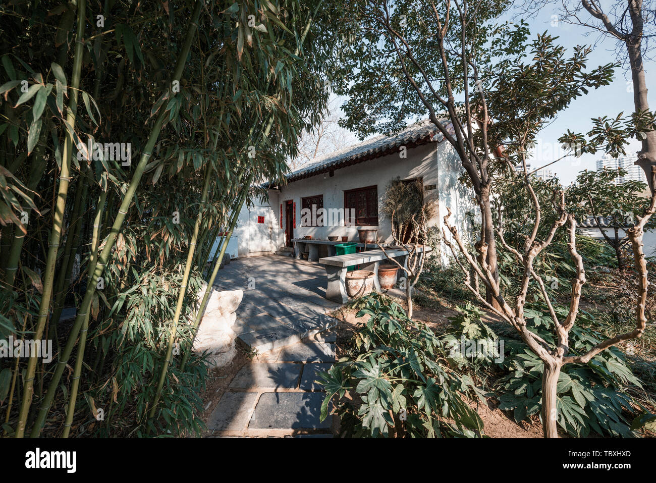 Classical Garden Architecture of Mengxi Garden, Zijingshan Park ...