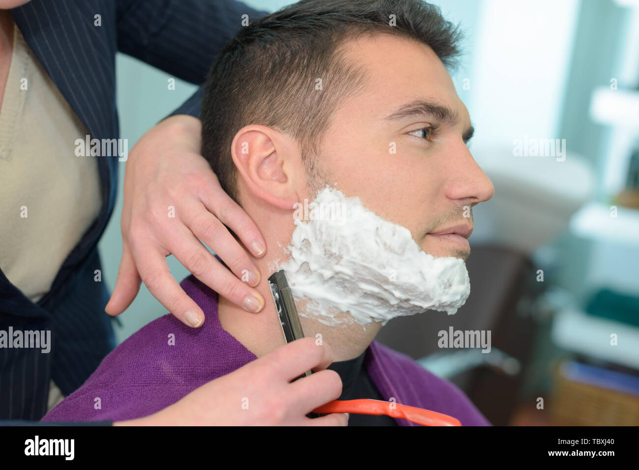 Shaving Utensils High Resolution Stock Photography and Images - Alamy