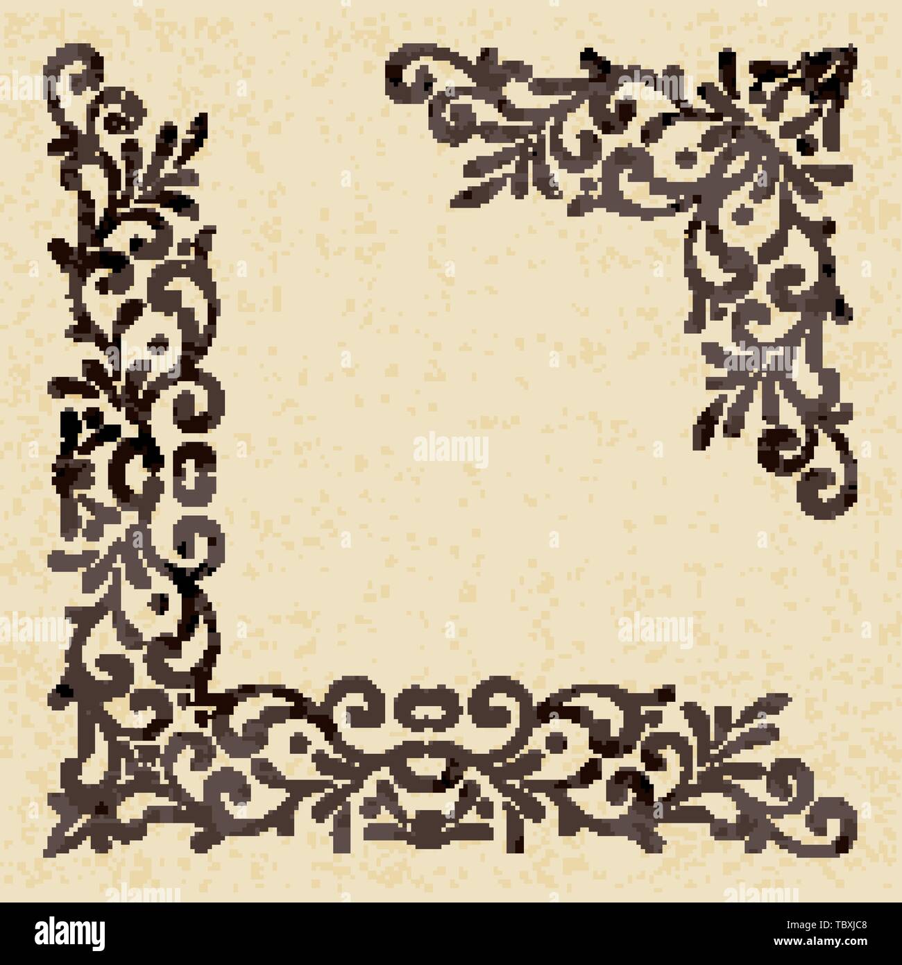 Antique decorative corners hi-res stock photography and images - Alamy