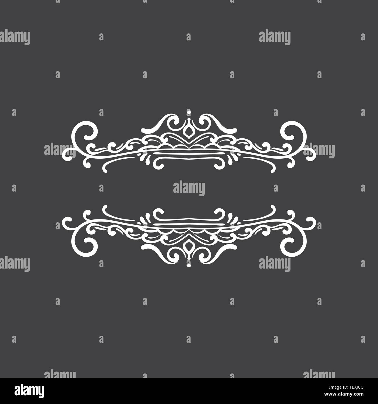 Vintage vector design elements Stock Vector Image & Art - Alamy