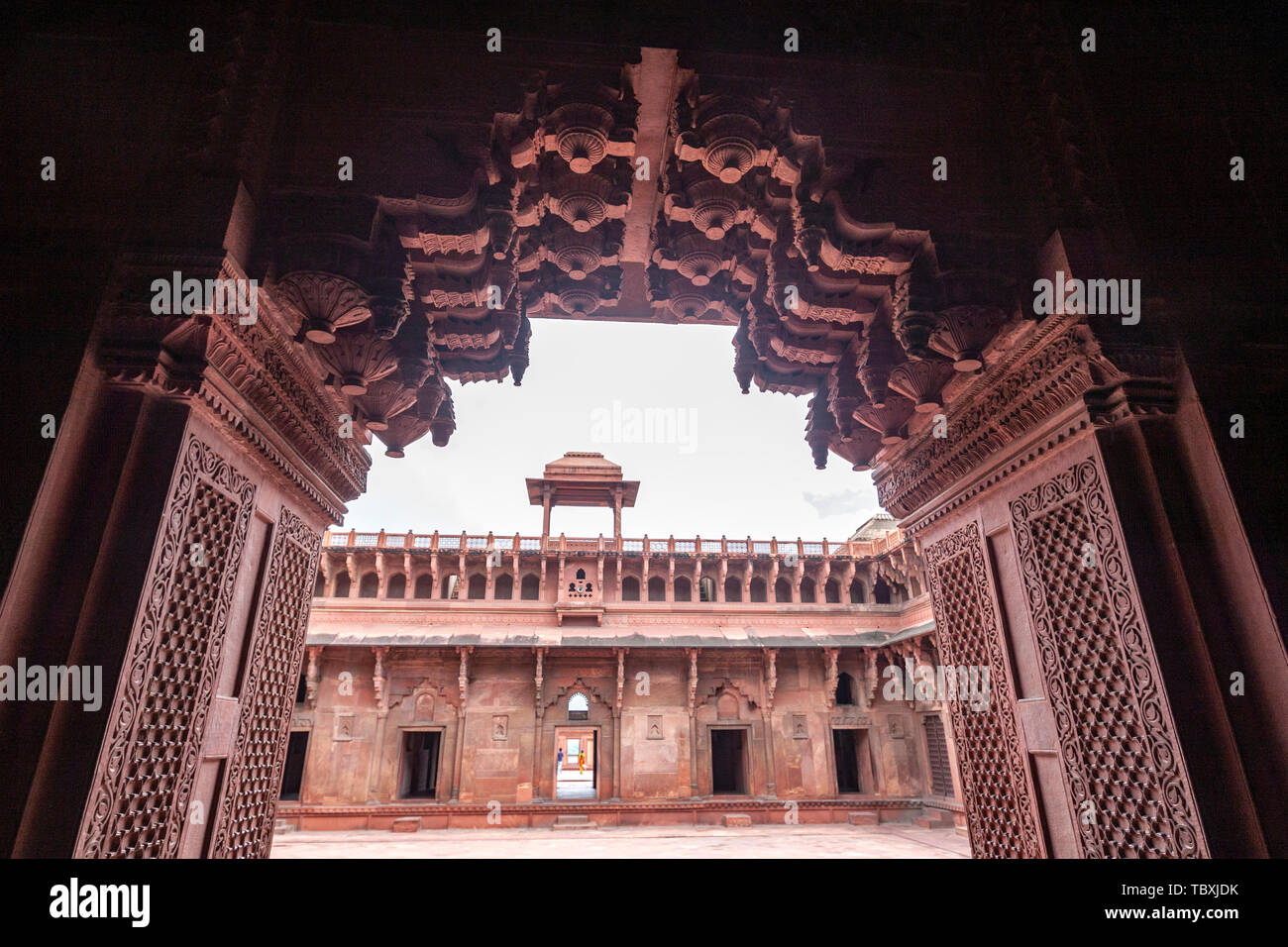 Akbari Mahal, Agra Fort, Agra, Uttar Pradesh, North India Stock Photo ...
