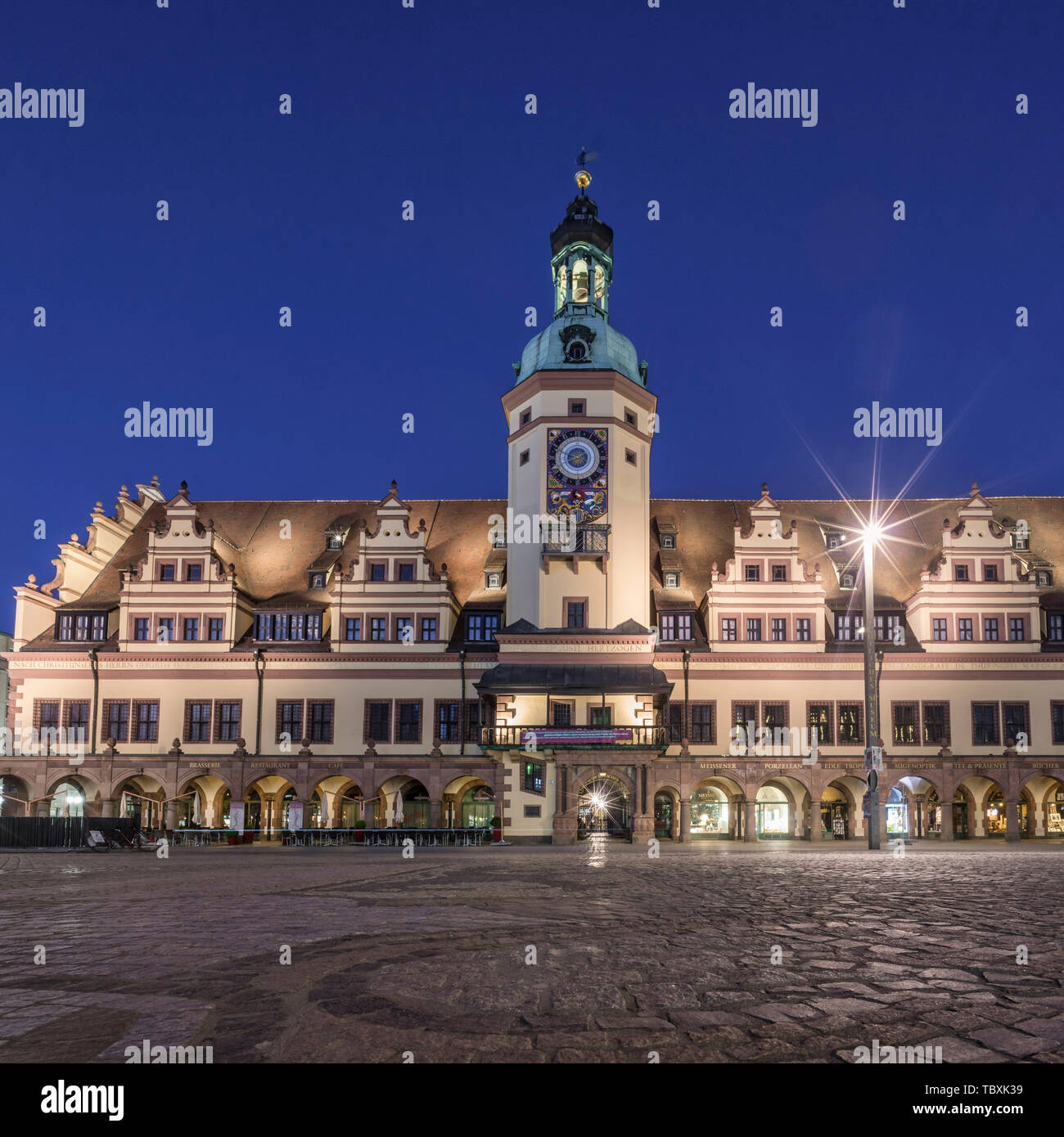 Old town hall in leipzig hi-res stock photography and images - Alamy