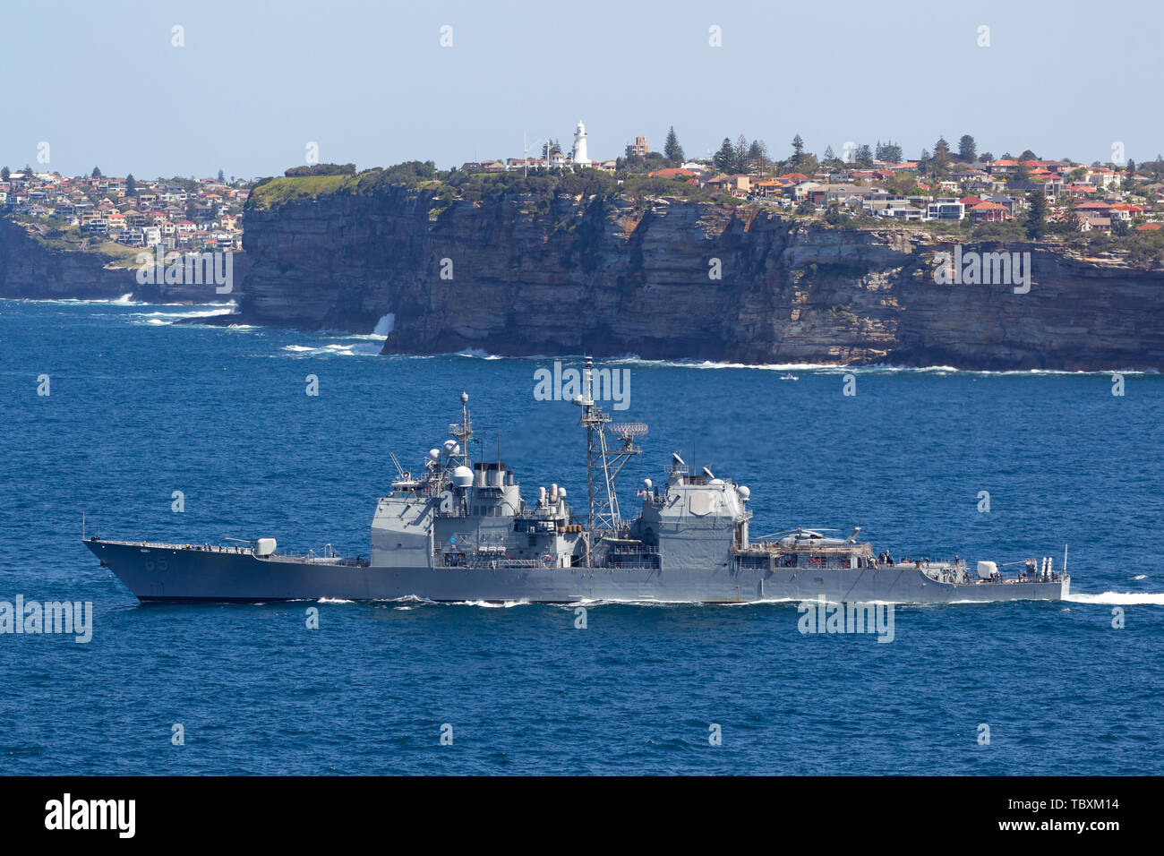 USS Chosin (CG-65) Ticonderoga-class guided-missile cruiser serving in ...