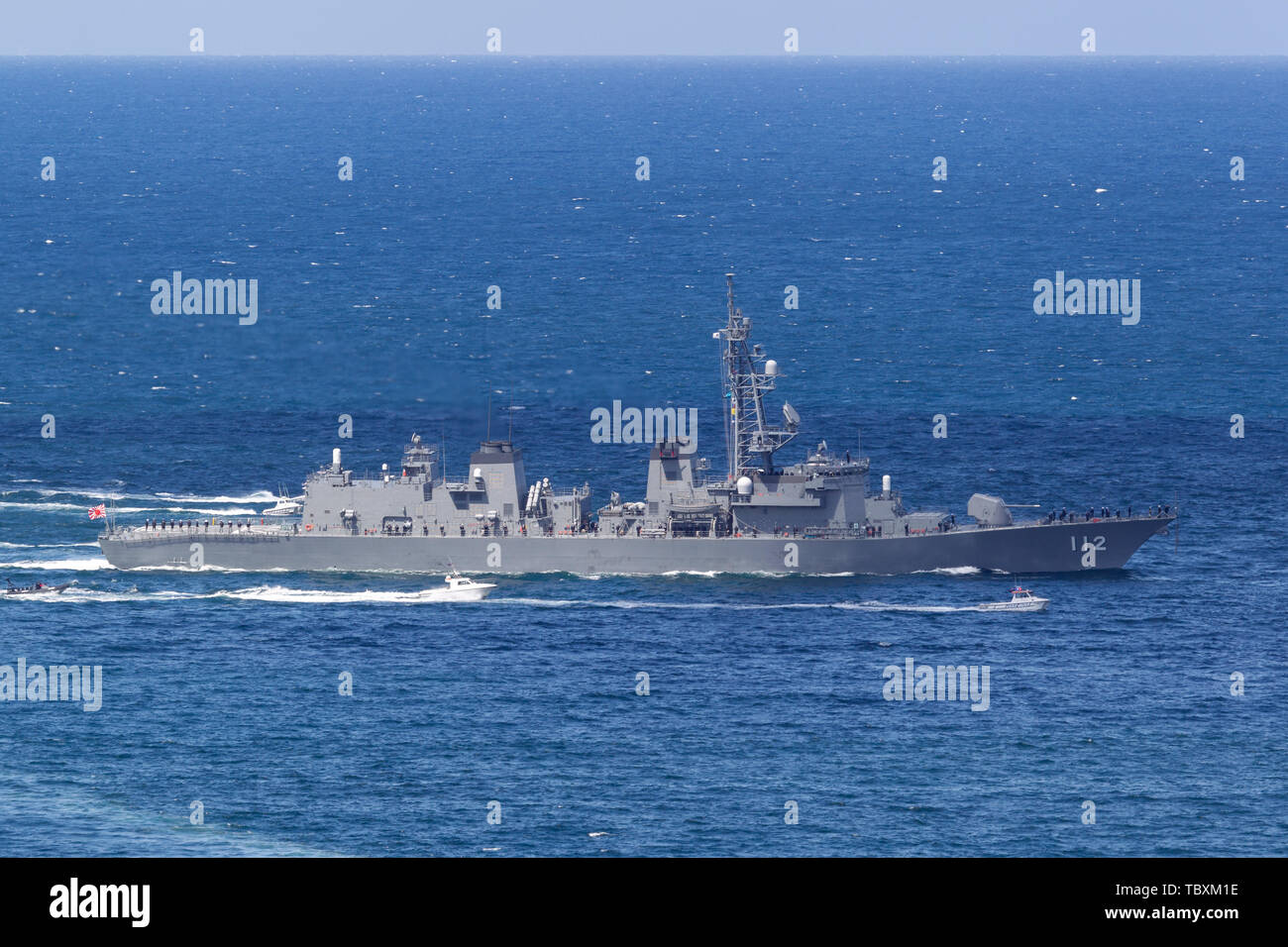 JS Makinami Takanami class destroyer of the Japan Maritime Self-Defense ...