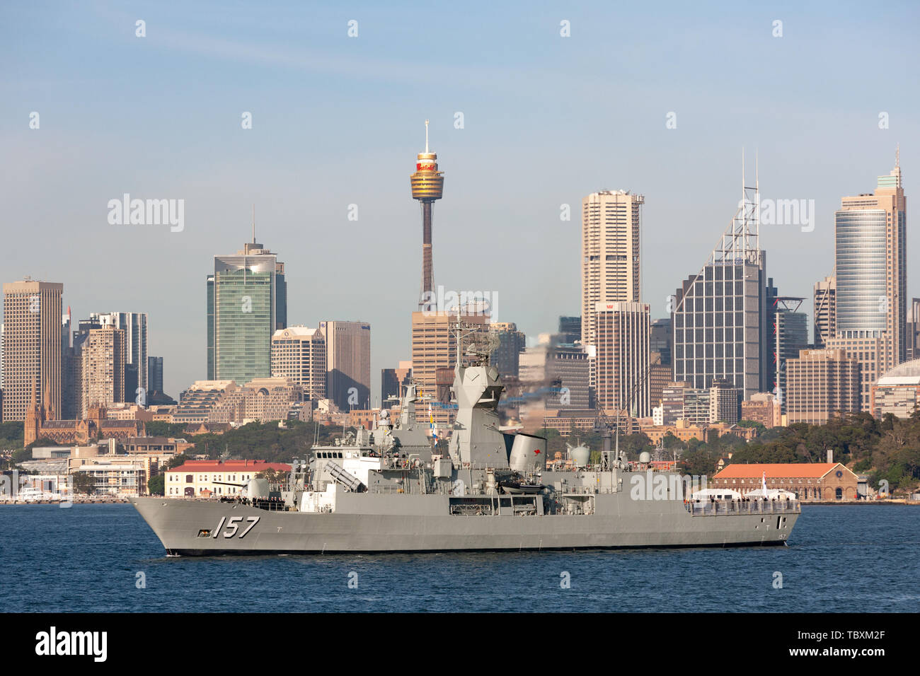 HMAS Perth (FFH 157) Anzac-class frigate of the Royal Australian Navy ...