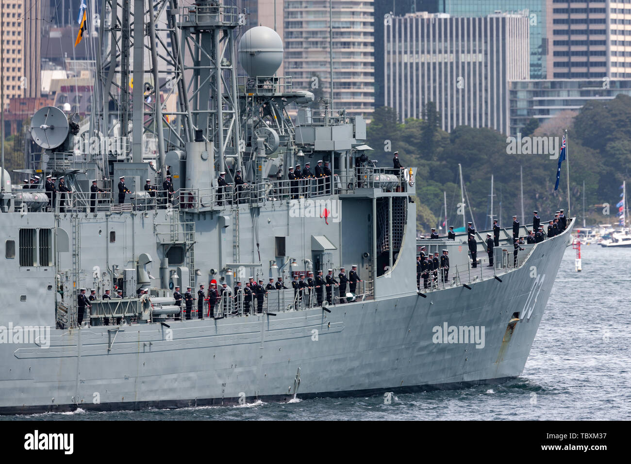 HMAS Sydney (FFG 03) Adelaide-class guided-missile frigate of the Royal ...