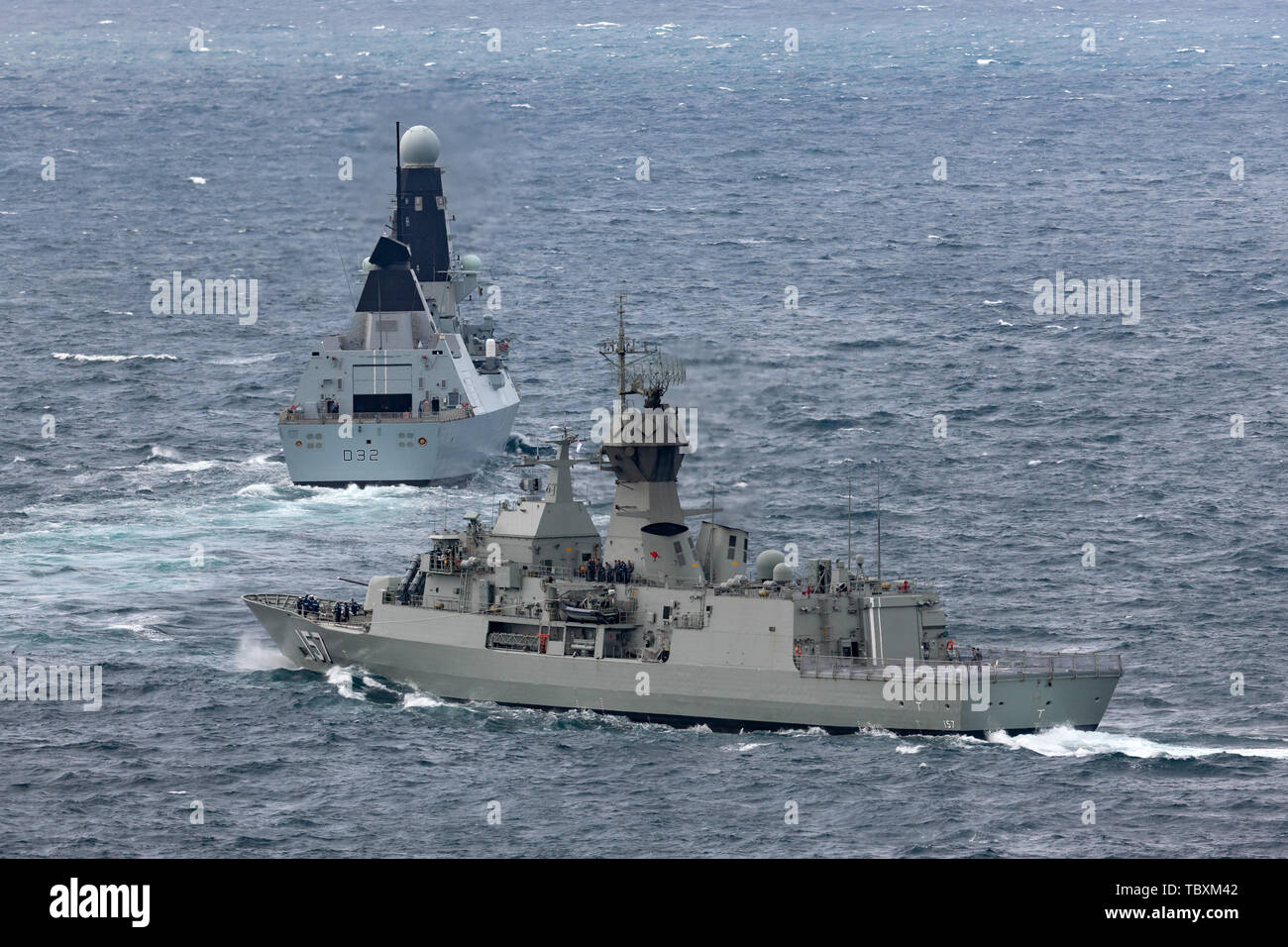 HMAS Perth (FFH 157) Anzac-class frigate of the Royal Australian Navy ...