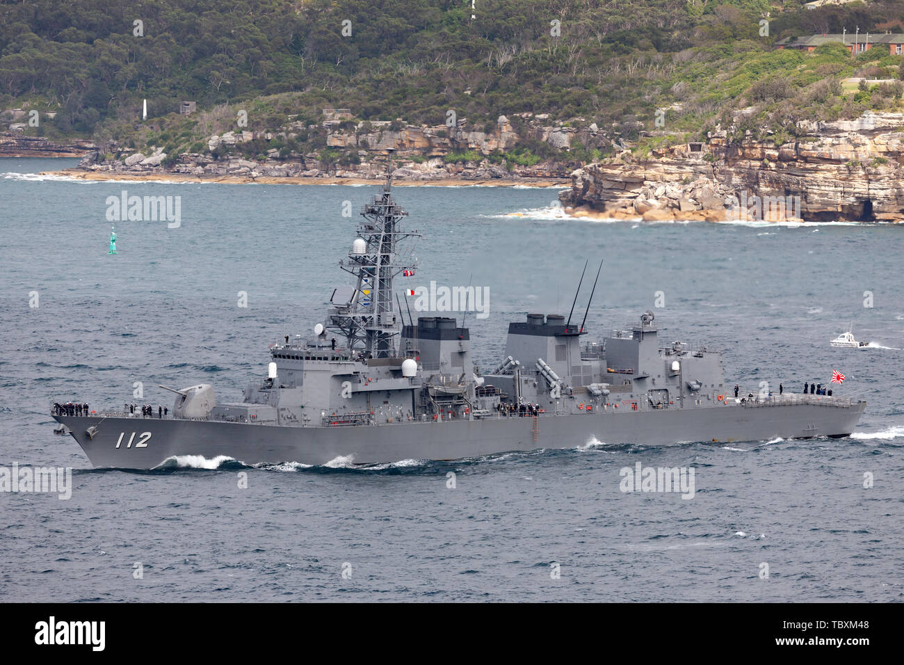 JS Makinami Takanami class destroyer of the Japan Maritime Self-Defense ...