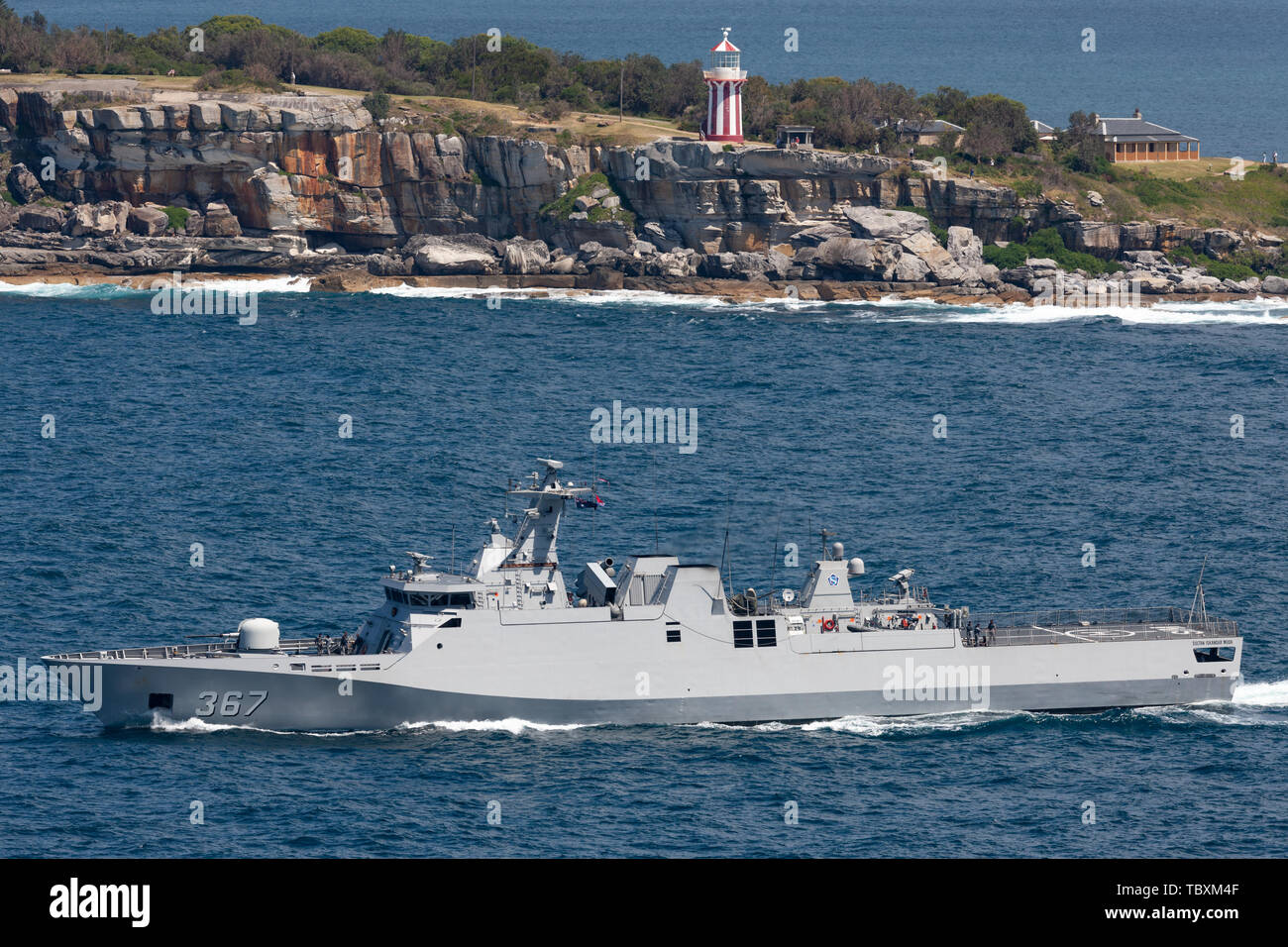 KRI Iskandar Muda (367) SIGMA class corvette belonging to the ...