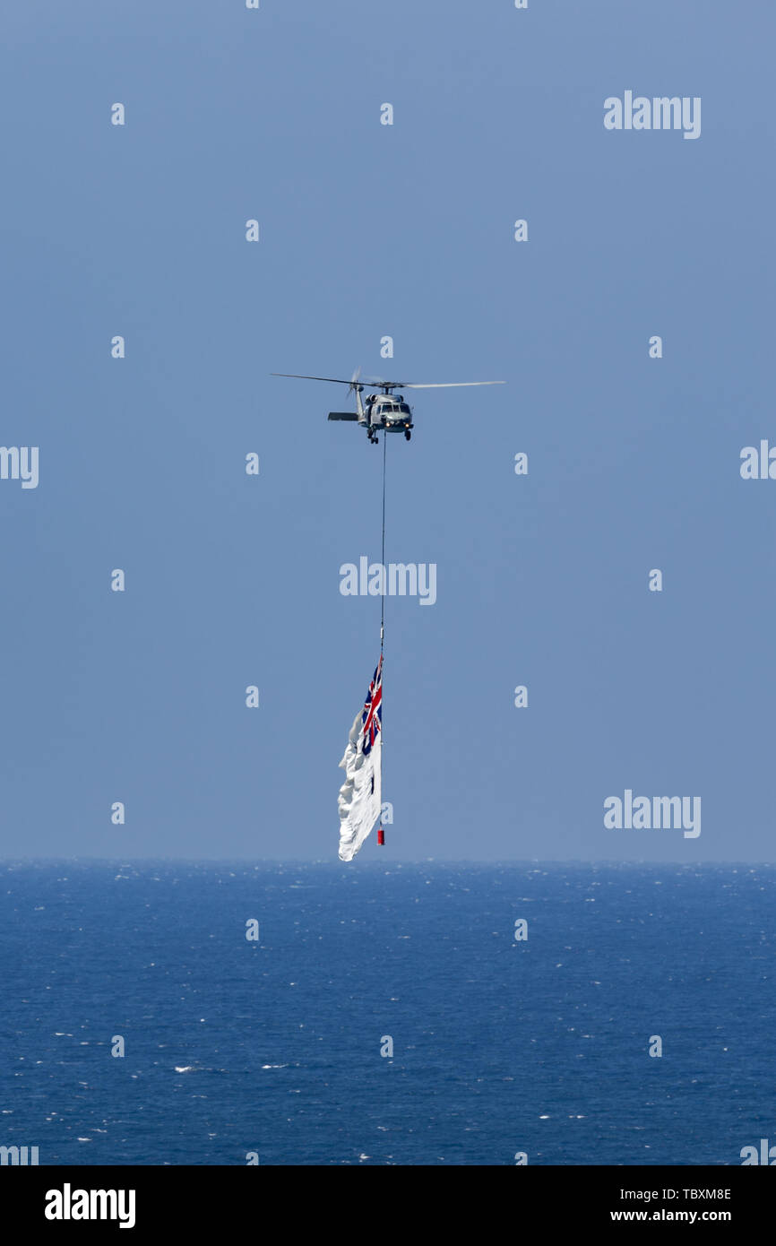 Australia ensign flag naval hi-res stock photography and images - Alamy