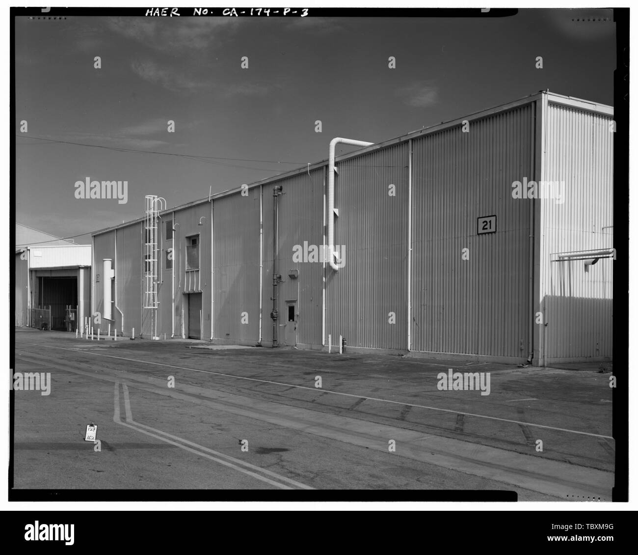 NORTH ELEVATION, OBLIQUE Hughes Aircraft Company, Prototype ...