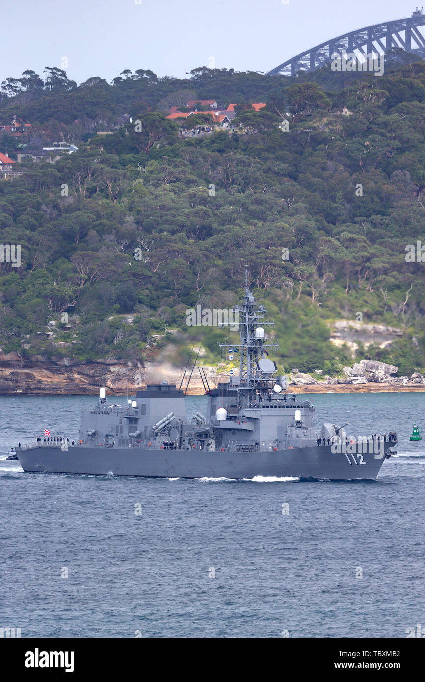 JS Makinami Takanami class destroyer of the Japan Maritime Self-Defense ...