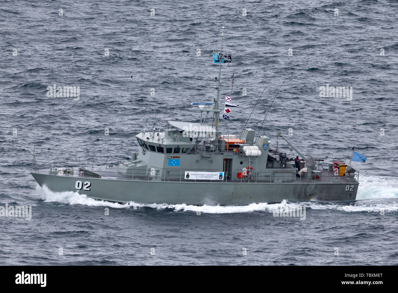 Pacific Forum Class patrol boat FSS Micronesia (FSM02) from the ...