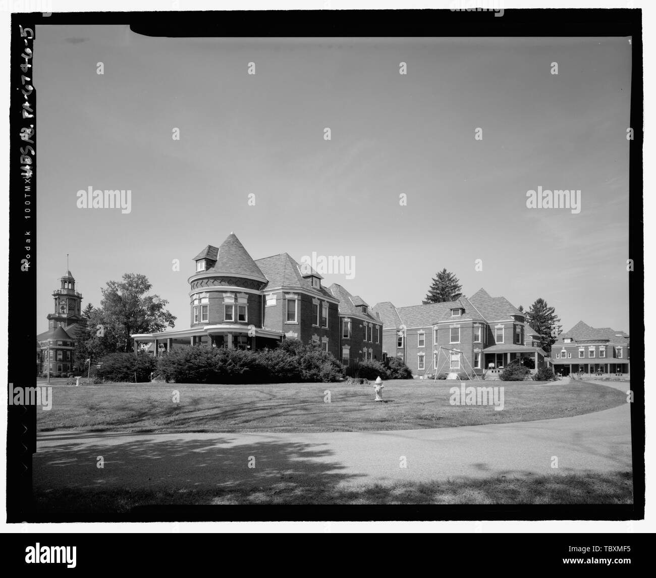 NORTH ELEVATIONS OF HOUSING AT POLK STATE SCHOOL AND HOSPITAL. Polk ...