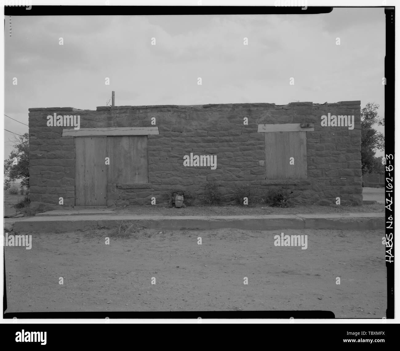 NORTH END Pinon Boarding School, Staff Quarters, Navajo Route 41, North ...