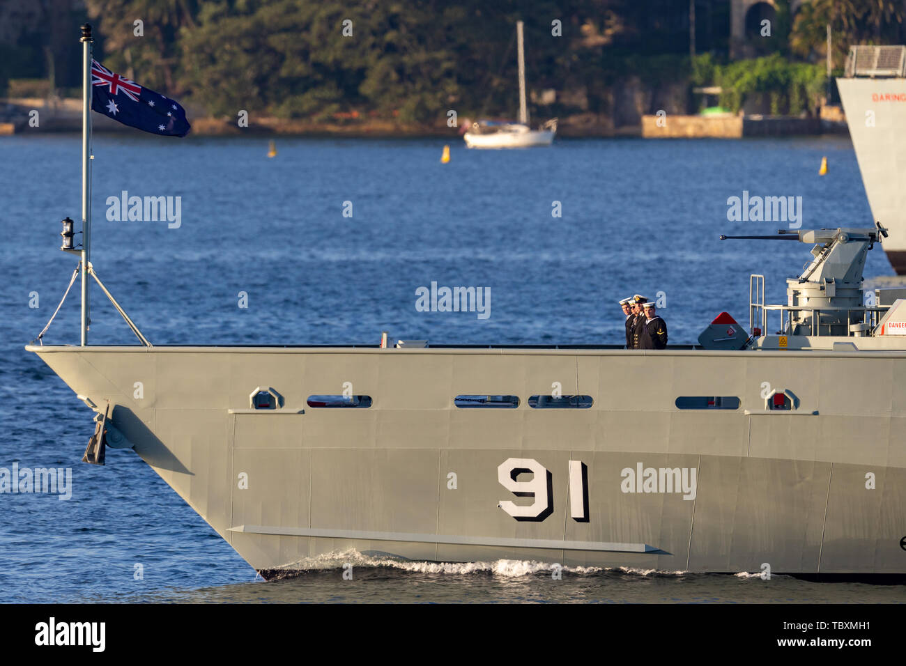 HMAS Bundaberg (ACPB 91) Armidale-class patrol boat of the Royal ...