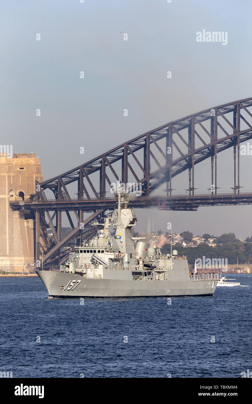 HMAS Perth (FFH 157) Anzac-class frigate of the Royal Australian Navy ...