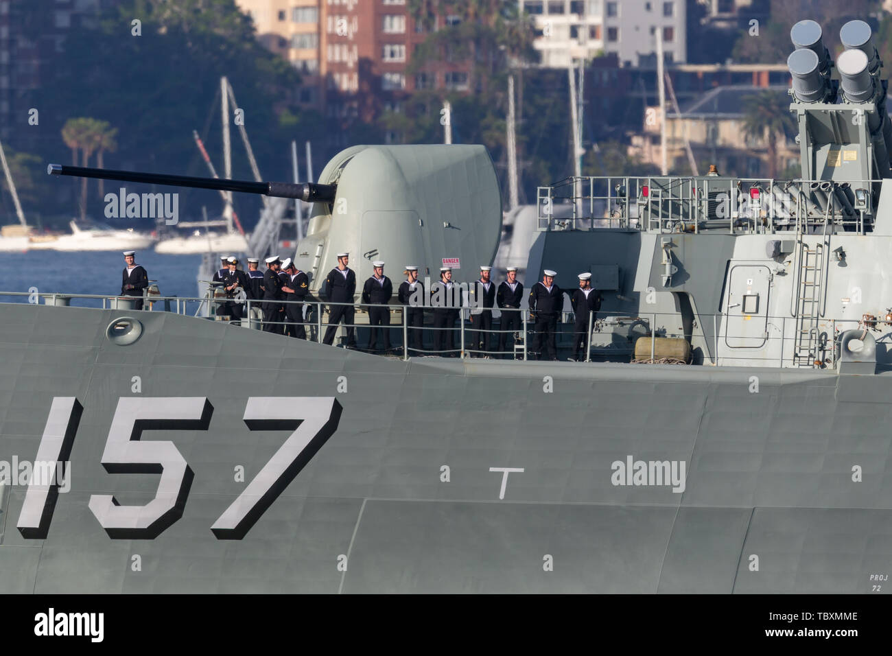 HMAS Perth (FFH 157) Anzac-class frigate of the Royal Australian Navy ...