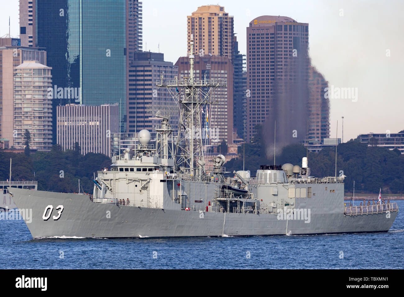 HMAS Sydney (FFG 03) Adelaide-class guided-missile frigate of the Royal ...