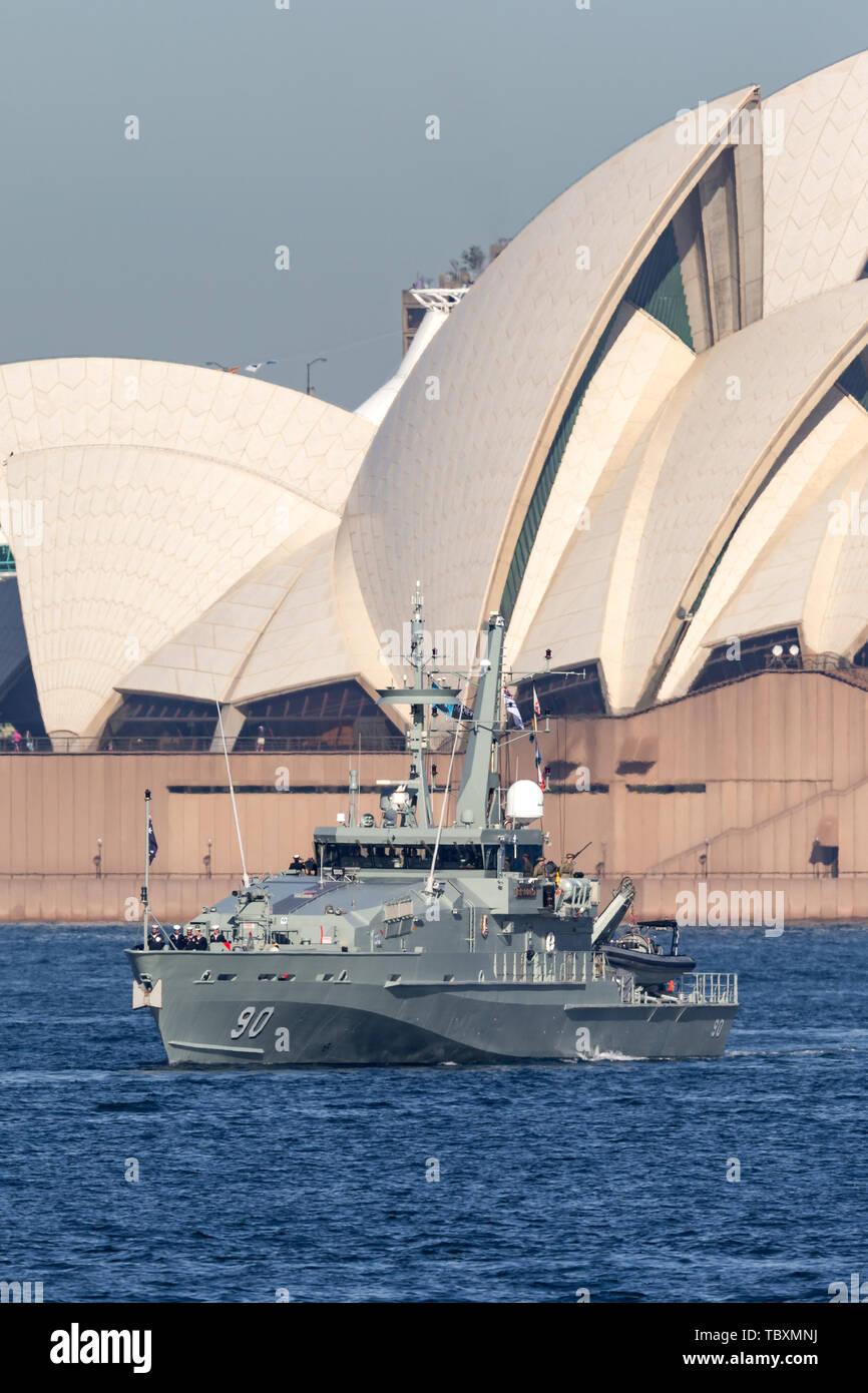 HMAS Broome (ACPB 90) Armidale-class patrol boat of the Royal ...