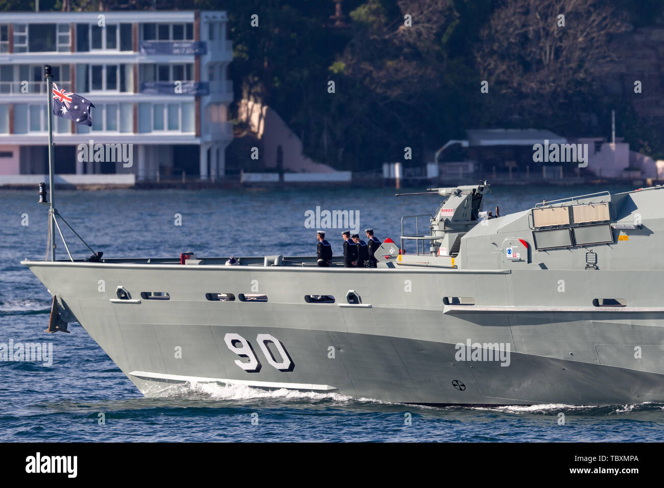 HMAS Broome (ACPB 90) Armidale-class patrol boat of the Royal ...