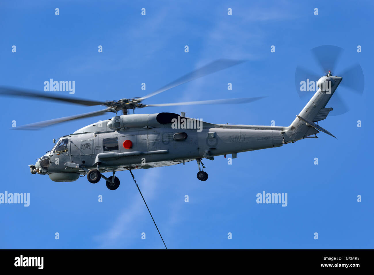 Royal Australian Navy (RAN) Sikorsky S-70B-2 Seahawk Helicopter N24-001 ...