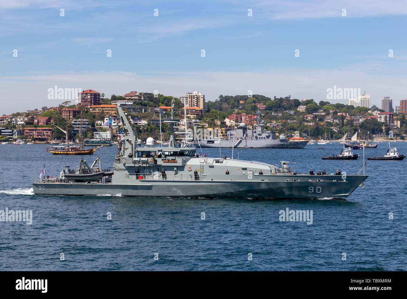 HMAS Broome (ACPB 90) Armidale-class patrol boat of the Royal ...