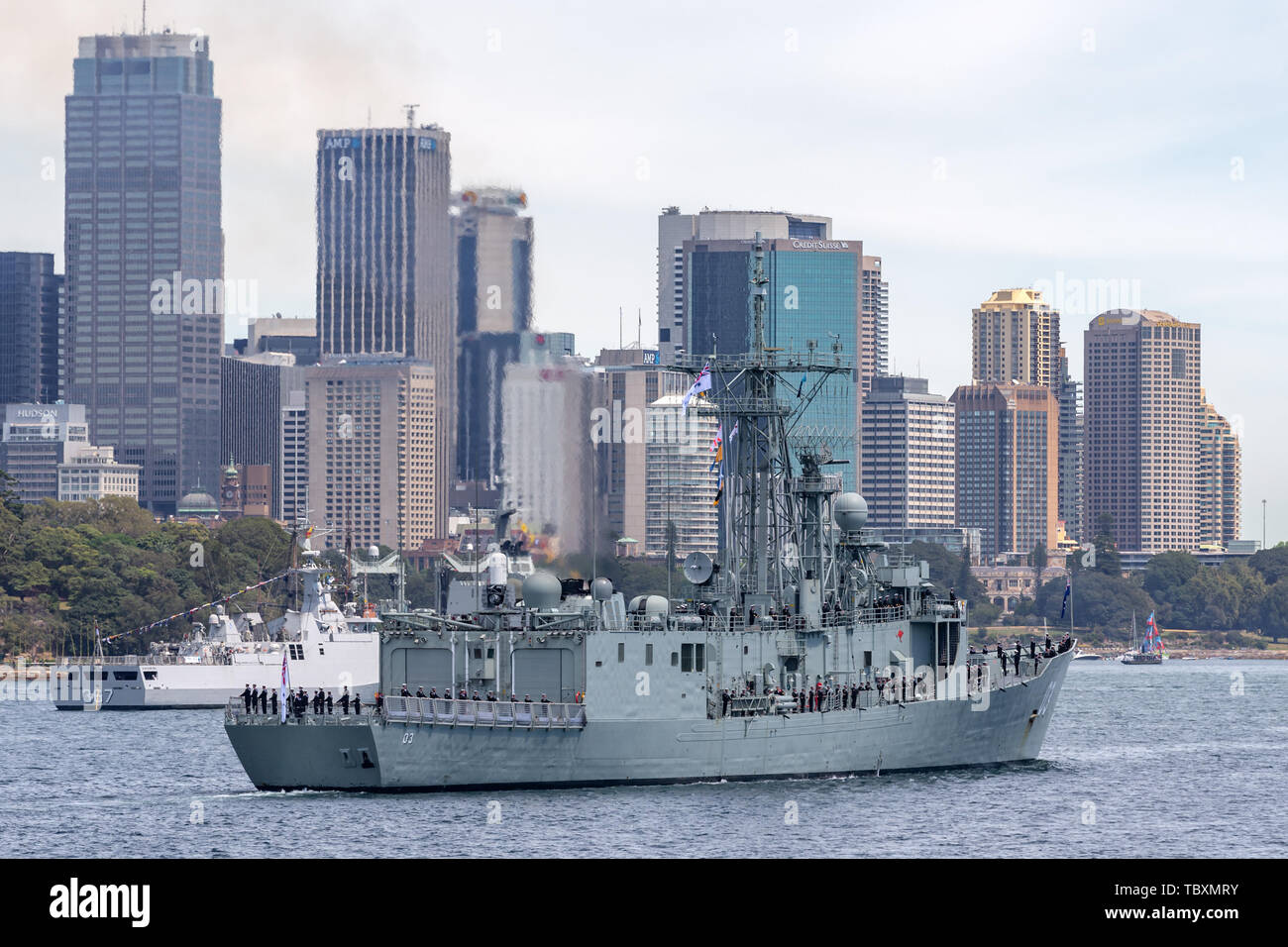 HMAS Sydney (FFG 03) Adelaide-class guided-missile frigate of the Royal ...