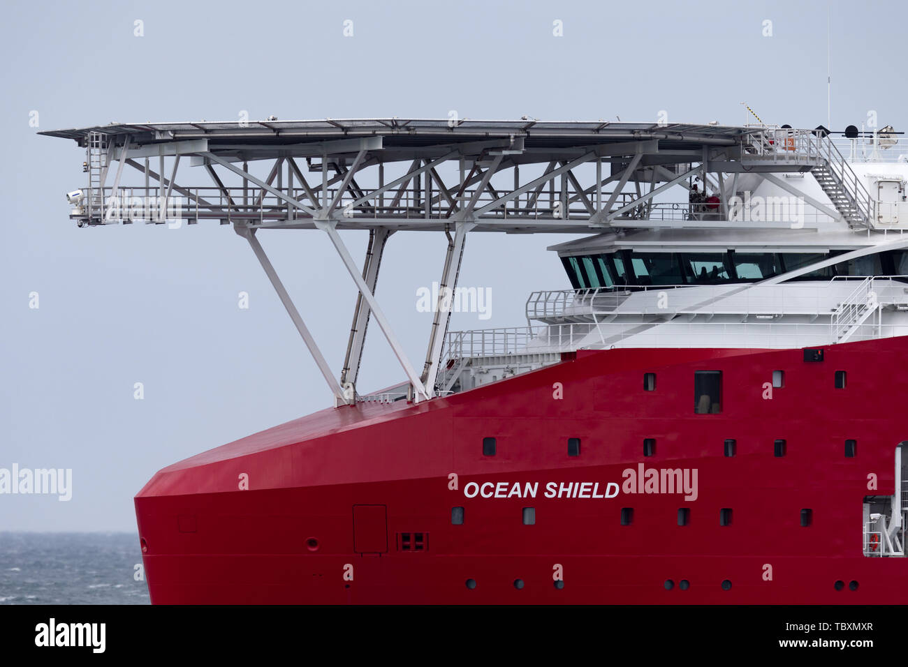 Australian Border Force multi purpose off shore vessel Ocean Shield in ...