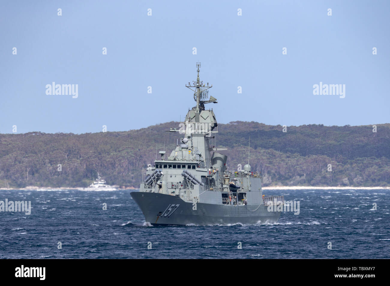 HMAS Perth (FFH 157) Anzac-class frigate of the Royal Australian Navy ...