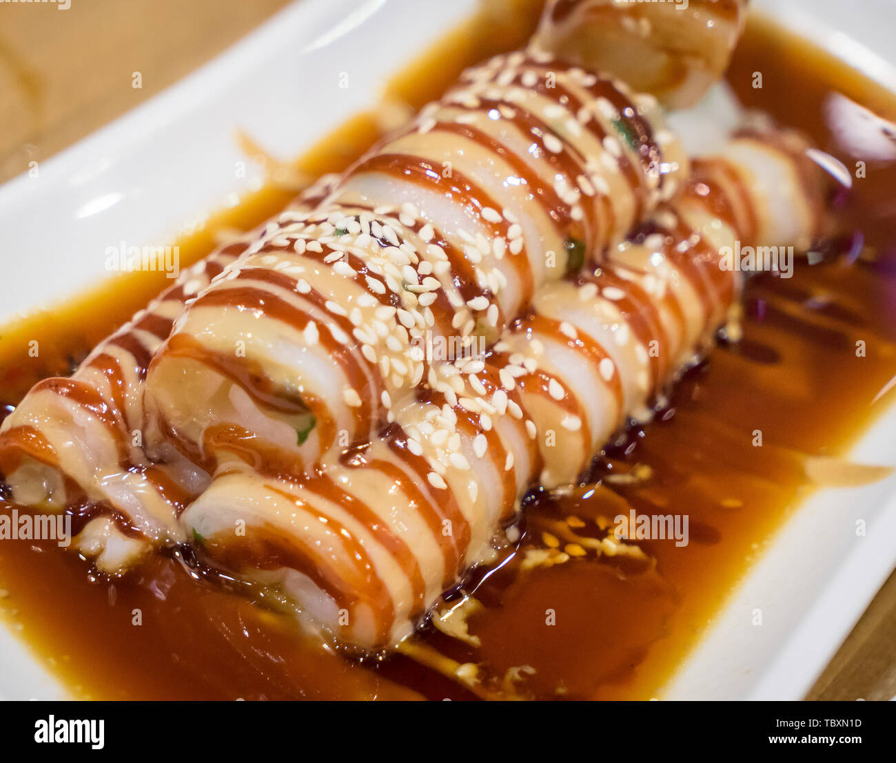 Chinese roll noodle hi-res stock photography and images - Alamy