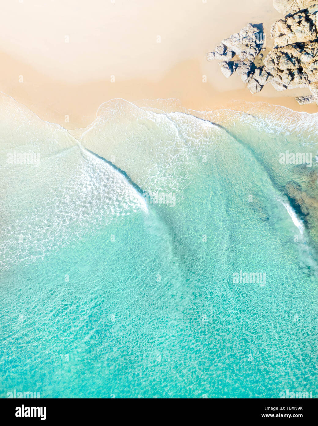 Aerial of blue sea hi-res stock photography and images - Alamy