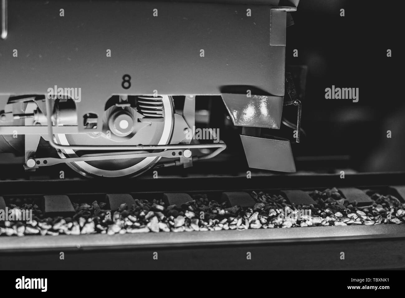 Toy rails Black and White Stock Photos & Images - Alamy