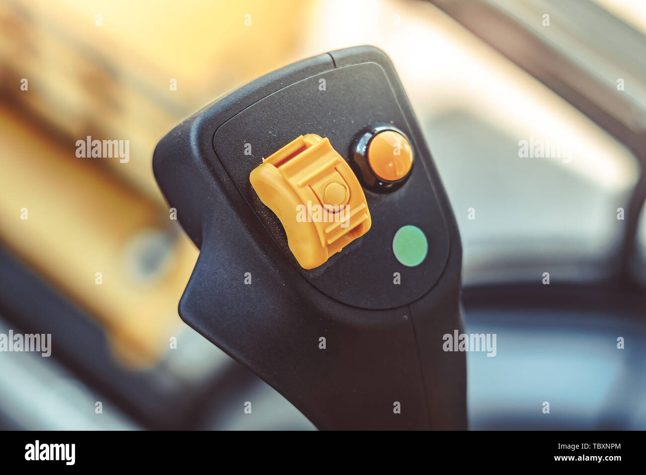 Excavator cab interior hi-res stock photography and images - Alamy