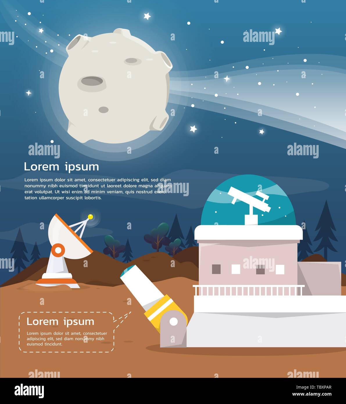 Observation ground Stock Vector Images - Alamy