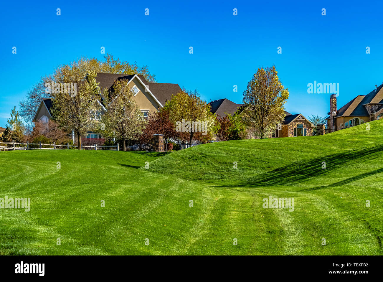 Vast terrain green grasses hi-res stock photography and images - Alamy