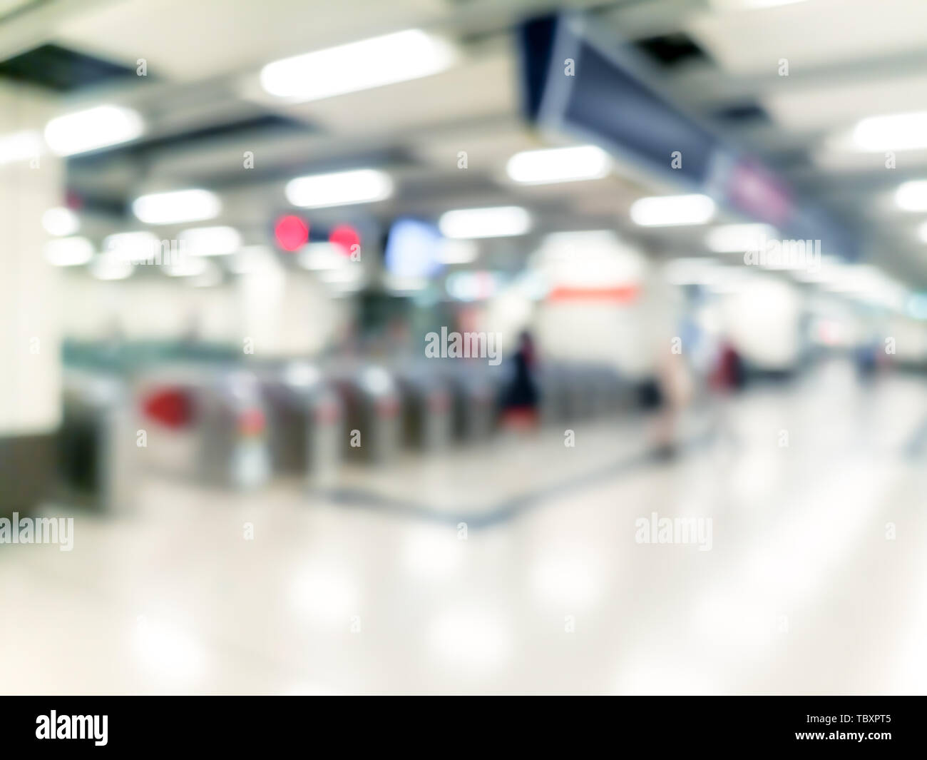 Bokeh Background of Train Station / Metro blurred background Stock ...