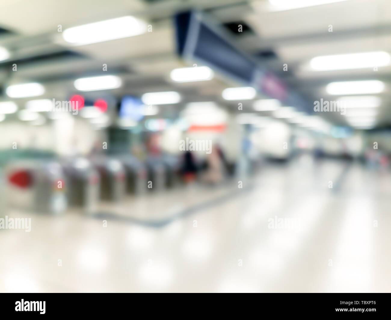 Bokeh Background of Train Station / Metro blurred background Stock ...