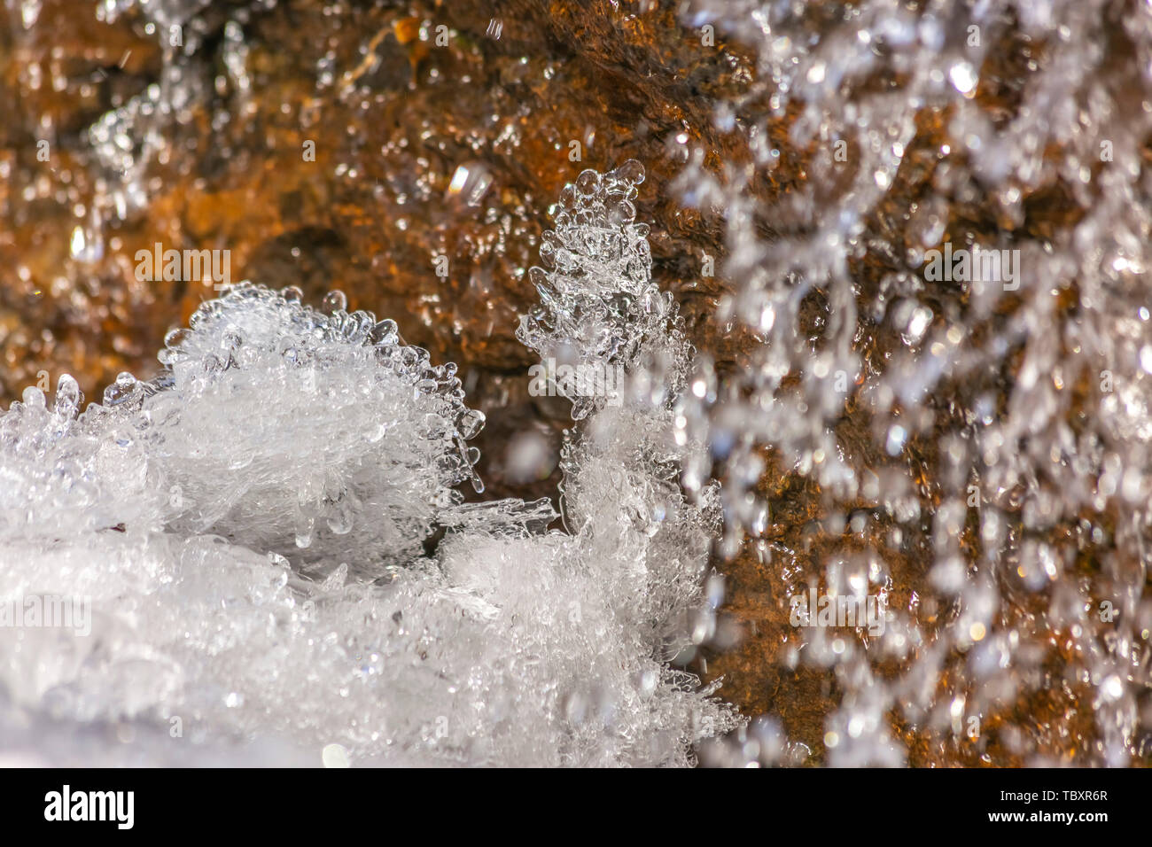 Brown shiny river rocks hi-res stock photography and images - Alamy