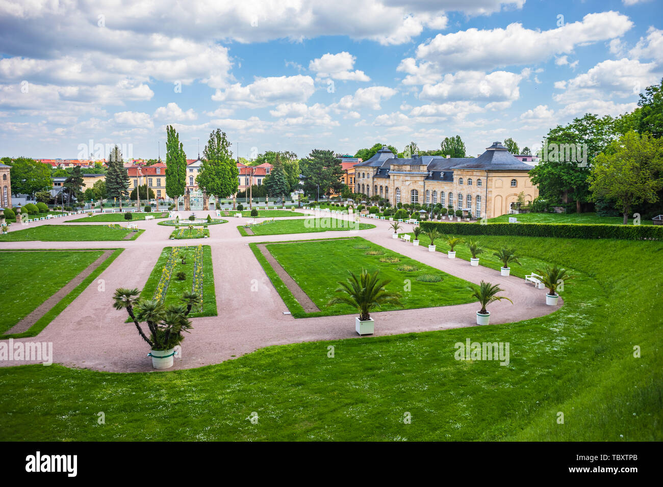 GOTHA, GERMANY - CIRCA MAY, 2019: Orangery at Castle Friedensstein of ...