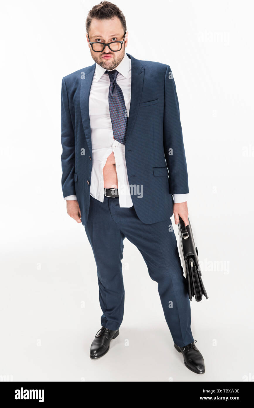 Chubby Man In Formal Clothes High Resolution Stock Photography and ...