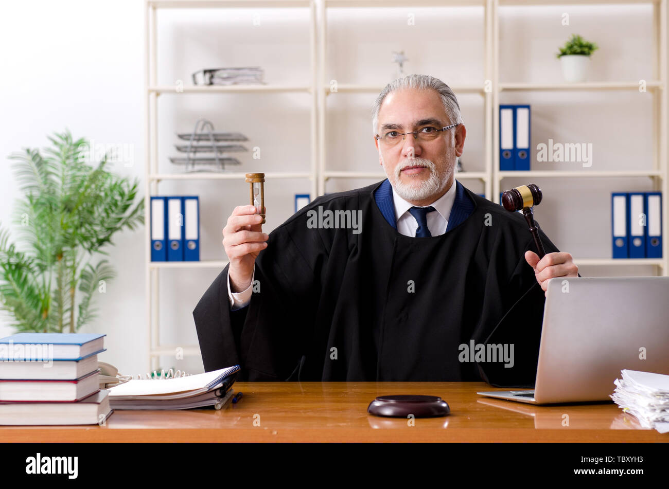 Senior judicial magistrate hi-res stock photography and images - Alamy